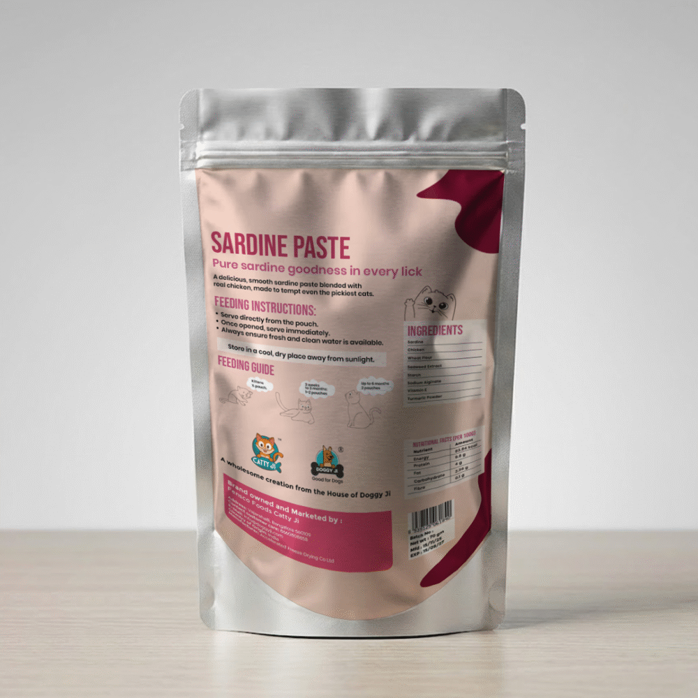 1 Freeze Dried Sardine + 2 Sardine Paste (Combo) - DoggyJi